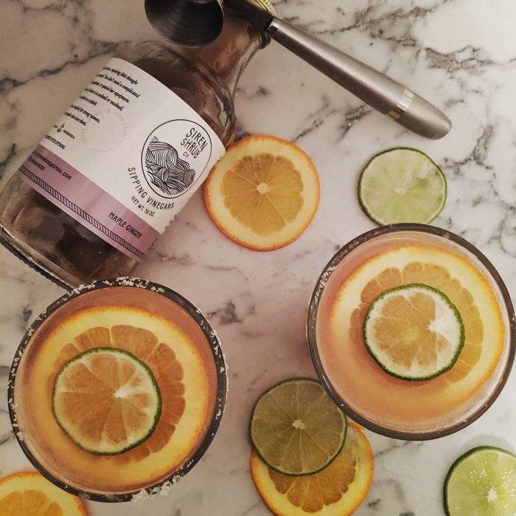 Maple Ginger Paloma | Siren Shrub Company