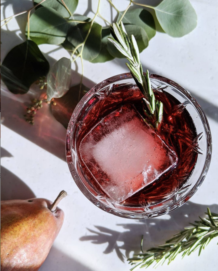 Rhubarb + Pear Sidecar – Siren Shrub Company
